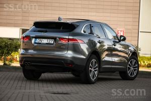 Pelēks Jaguar F-Pace 2017 Jelgava, ar dzinēja tilpumu 2.00 L un nobraukumu 224 tūkst. km par 15500 €, foto 7 vietnē AUTOMOTO.COM.LV