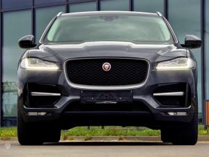 Grey Jaguar F-Pace 2017 in Siauliai, with an engine capacity of 2.00 L and mileage of 98 thousand km for 13750 €, photo 3 on AUTOMOTO.COM.LV