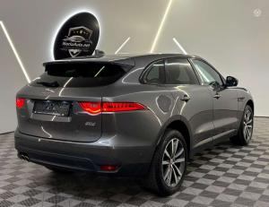 Grey Jaguar F-Pace 2017 in Marijampole, with an engine capacity of 2.00 L and mileage of 204 thousand km for 13750 €, photo 31 on AUTOMOTO.COM.LV