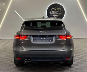 Grey Jaguar F-Pace 2017 in Marijampole, with an engine capacity of 2.00 L and mileage of 204 thousand km for 13750 €, photo 32 on AUTOMOTO.COM.LV