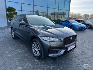 Grey Jaguar F-Pace 2018 in Telschi, with an engine capacity of 2.00 L and mileage of 117 thousand km for 15500 €, photo 2 on AUTOMOTO.COM.LV