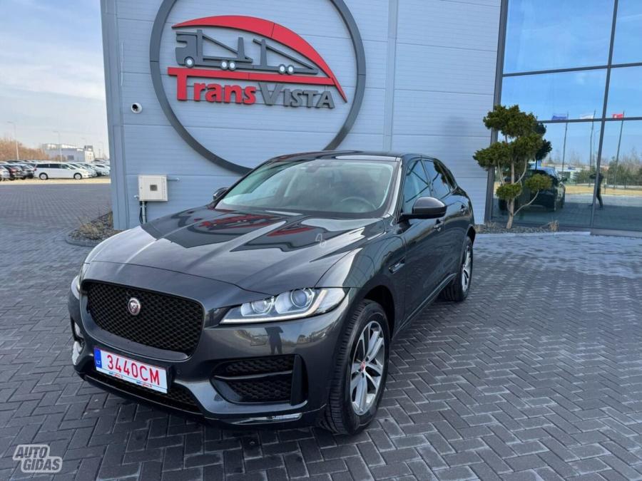 Grey Jaguar F-Pace 2018 in Telschi, with an engine capacity of 2.00 L and mileage of 117 thousand km for 15500 €, photo 6 on AUTOMOTO.COM.LV