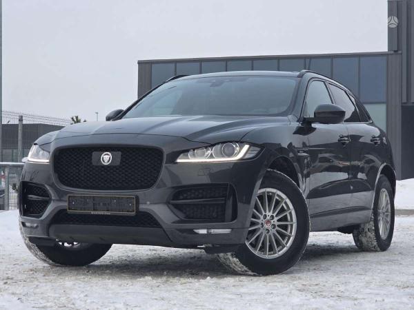 Pelēks Jaguar F-Pace 2018 Šauļi, ar dzinēja tilpumu 2.00 L un nobraukumu 171 tūkst. km par 15850 €, foto 3 vietnē AUTOMOTO.COM.LV