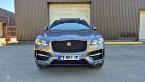 Grey Jaguar F-Pace 2018 in Taurage, with an engine capacity of 2.00 L and mileage of 154 thousand km for 12800 €, photo 3 on AUTOMOTO.COM.LV