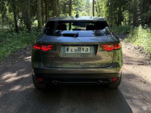 Pelēks Jaguar F-Pace 2018 Tauragė, ar dzinēja tilpumu 2.00 L un nobraukumu 145 tūkst. km par 11900 €, foto 7 vietnē AUTOMOTO.COM.LV