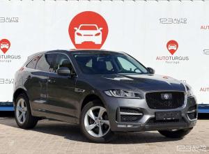 Grey Jaguar F-Pace 2018 in Taurage, with an engine capacity of 2.00 L and mileage of 228 thousand km for 14900 €, photo 6 on AUTOMOTO.COM.LV