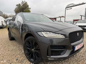 Grey Jaguar F-Pace 2018 in Vilnius, with an engine capacity of 2.99 L and mileage of 184 thousand km for 10700 €, photo 3 on AUTOMOTO.COM.LV