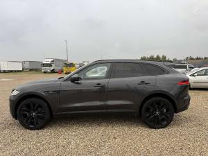 Grey Jaguar F-Pace 2018 in Vilnius, with an engine capacity of 2.99 L and mileage of 184 thousand km for 10700 €, photo 7 on AUTOMOTO.COM.LV