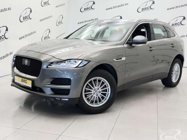 Pelēks Jaguar F-Pace 2019 Viļņa, ar dzinēja tilpumu 2.00 L un nobraukumu 80 tūkst. km par 18500 €, foto 1 vietnē AUTOMOTO.COM.LV