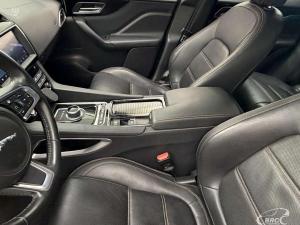 Grey Jaguar F-Pace 2019 in Vilnius, with an engine capacity of 2.00 L and mileage of 80 thousand km for 18500 €, photo 25 on AUTOMOTO.COM.LV