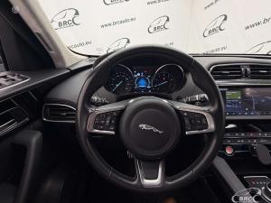 Grey Jaguar F-Pace 2019 in Vilnius, with an engine capacity of 2.00 L and mileage of 80 thousand km for 18500 €, photo 30 on AUTOMOTO.COM.LV