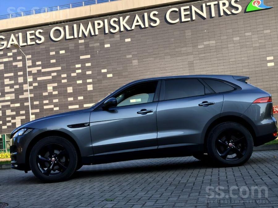 Grey Jaguar F-Pace 2019 in Jelgava, with an engine capacity of 2.00 L and mileage of 0 thousand km for 12950 €, photo 8 on AUTOMOTO.COM.LV