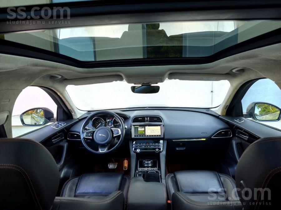 Grey Jaguar F-Pace 2019 in Jelgava, with an engine capacity of 2.00 L and mileage of 0 thousand km for 12950 €, photo 16 on AUTOMOTO.COM.LV