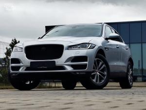 Pelēks Jaguar F-Pace 2020 Šauļi, ar dzinēja tilpumu 2.00 L un nobraukumu 130 tūkst. km par 14250 €, foto  vietnē AUTOMOTO.COM.LV