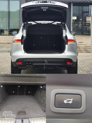 Pelēks Jaguar F-Pace 2020 Šauļi, ar dzinēja tilpumu 2.00 L un nobraukumu 130 tūkst. km par 14250 €, foto 29 vietnē AUTOMOTO.COM.LV