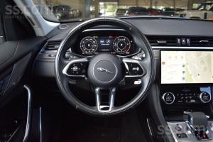 Grey Jaguar F-Pace 2021 in Riga, with an engine capacity of 2.00 L and mileage of 94 thousand km for 23400 €, photo 10 on AUTOMOTO.COM.LV