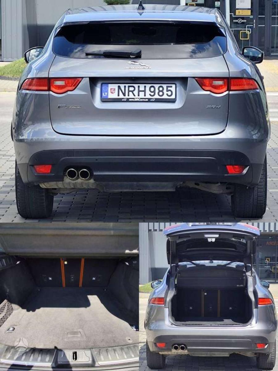 Pelēks Jaguar F-Pace 2021 Šauļi, ar dzinēja tilpumu 2.00 L un nobraukumu 50 tūkst. km par 17000 €, foto 27 vietnē AUTOMOTO.COM.LV