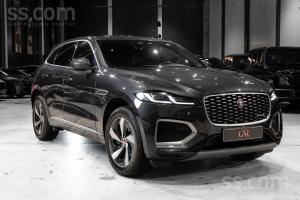 Pelēks Jaguar F-Pace 2022 Rīga, ar dzinēja tilpumu 2.00 L un nobraukumu 145 tūkst. km par 28900 €, foto 4 vietnē AUTOMOTO.COM.LV