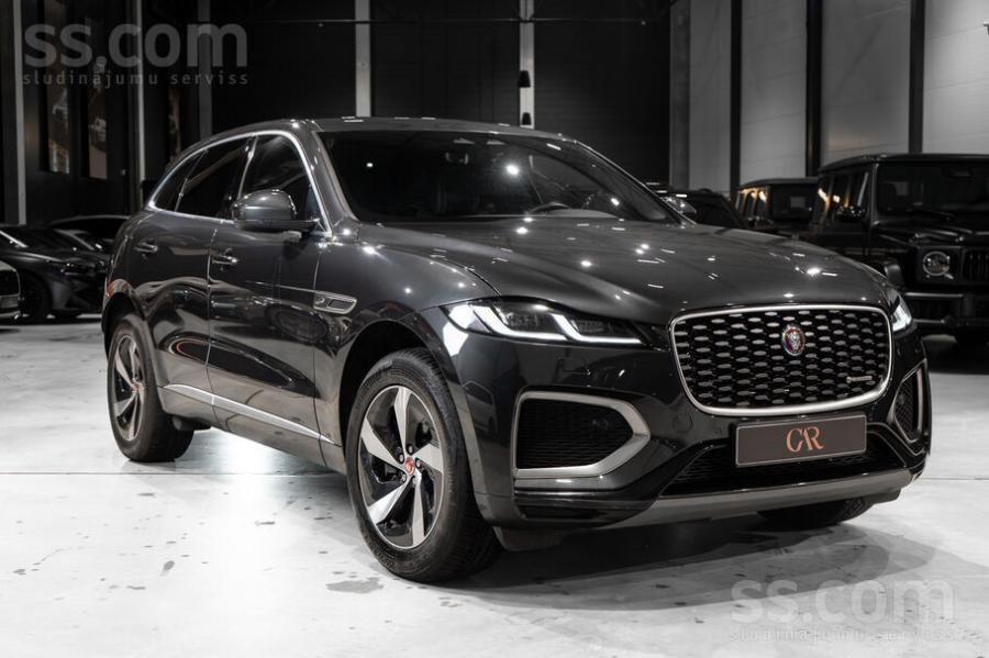 Pelēks Jaguar F-Pace 2022 Rīga, ar dzinēja tilpumu 2.00 L un nobraukumu 145 tūkst. km par 28900 €, foto 4 vietnē AUTOMOTO.COM.LV