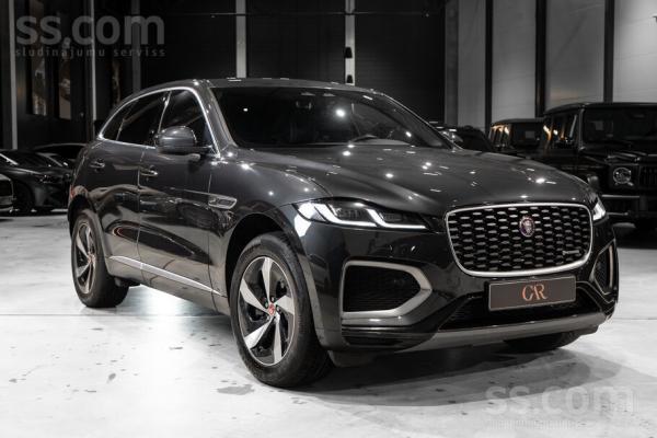 Серый Ягуар Ф-Пейс 2022 в Рига, объемом двигателя 2.00 л и пробегом 145 тыс. км за 28900 €, фото 3 на AUTOMOTO.COM.LV
