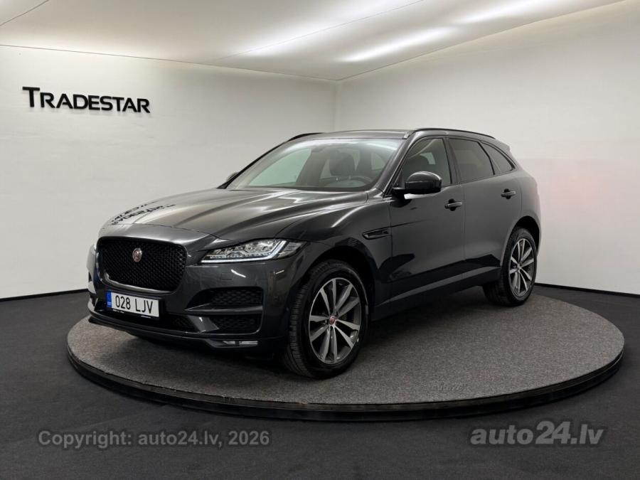 Grey Jaguar F-Pace 2016 in Parnu, with an engine capacity of 3.00 L and mileage of 163 thousand km for 19990 €, photo 1 on AUTOMOTO.COM.LV