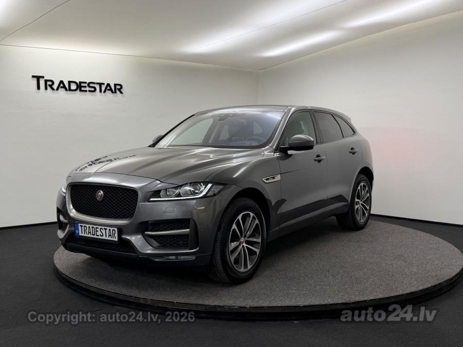 Grey Jaguar F-Pace 2016 in Parnu, with an engine capacity of 2.00 L and mileage of 183 thousand km for 15990 €, photo 1 on AUTOMOTO.COM.LV