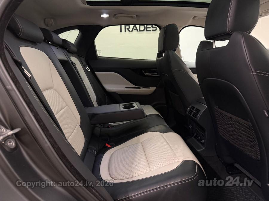 Grey Jaguar F-Pace 2016 in Parnu, with an engine capacity of 2.00 L and mileage of 183 thousand km for 15990 €, photo 14 on AUTOMOTO.COM.LV
