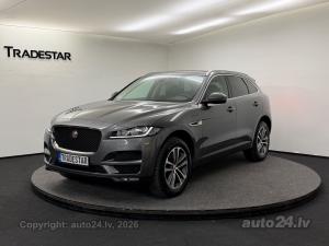 Grey Jaguar F-Pace 2016 in Parnu, with an engine capacity of 2.00 L and mileage of 151 thousand km for 15990 €, photo  on AUTOMOTO.COM.LV