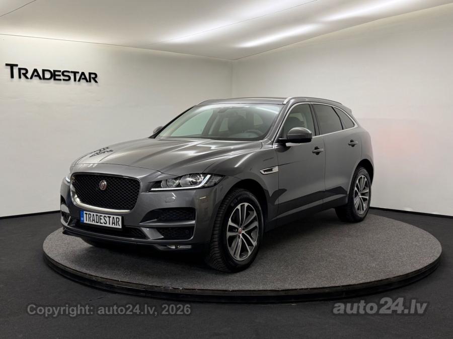 Grey Jaguar F-Pace 2016 in Parnu, with an engine capacity of 2.00 L and mileage of 151 thousand km for 15990 €, photo 1 on AUTOMOTO.COM.LV