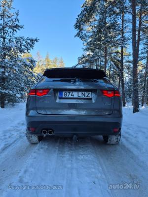 Grey Jaguar F-Pace 2017 in Tallinn, with an engine capacity of 2.00 L and mileage of 126 thousand km for 15990 €, photo 5 on AUTOMOTO.COM.LV