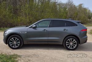 Grey Jaguar F-Pace 2017 in Tallinn, with an engine capacity of 2.00 L and mileage of 131 thousand km for 15990 €, photo 6 on AUTOMOTO.COM.LV