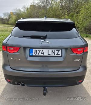 Grey Jaguar F-Pace 2017 in Tallinn, with an engine capacity of 2.00 L and mileage of 131 thousand km for 15990 €, photo 9 on AUTOMOTO.COM.LV