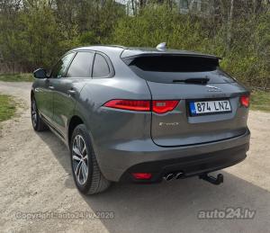 Grey Jaguar F-Pace 2017 in Tallinn, with an engine capacity of 2.00 L and mileage of 131 thousand km for 15990 €, photo 10 on AUTOMOTO.COM.LV