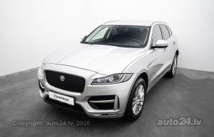 Pelēks Jaguar F-Pace 2017 Tallina, ar dzinēja tilpumu 3.00 L un nobraukumu 129 tūkst. km par 15999 €, foto  vietnē AUTOMOTO.COM.LV