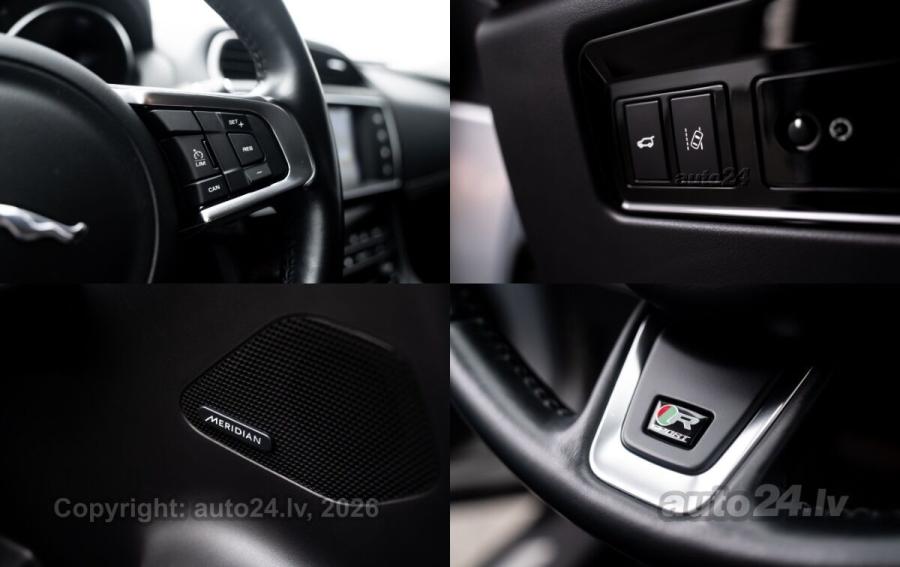 Grey Jaguar F-Pace 2017 in Tallinn, with an engine capacity of 3.00 L and mileage of 129 thousand km for 15999 €, photo 15 on AUTOMOTO.COM.LV