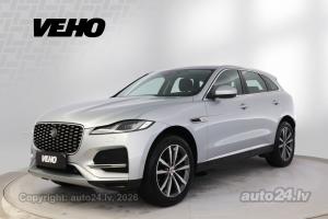 Pelēks Jaguar F-Pace 2021 Tallina, ar dzinēja tilpumu 2.00 L un nobraukumu 50 tūkst. km par 31900 €, foto  vietnē AUTOMOTO.COM.LV
