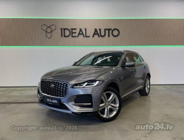 Pelēks Jaguar F-Pace 2022 Tallina, ar dzinēja tilpumu 2.00 L un nobraukumu 12 tūkst. km par 39990 €, foto 1 vietnē AUTOMOTO.COM.LV