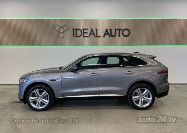 Pelēks Jaguar F-Pace 2022 Tallina, ar dzinēja tilpumu 2.00 L un nobraukumu 12 tūkst. km par 39990 €, foto 2 vietnē AUTOMOTO.COM.LV