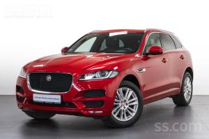 Sarkans Jaguar F-Pace 2016 Rīga, ar dzinēja tilpumu 2.00 L un nobraukumu 83 tūkst. km par 26000 €, foto 1 vietnē AUTOMOTO.COM.LV