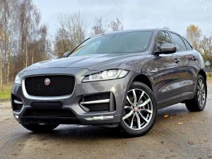 Red Jaguar F-Pace 2016 in Taurage, with an engine capacity of 2.00 L and mileage of 185 thousand km for 8999 €, photo  on AUTOMOTO.COM.LV