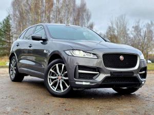 Sarkans Jaguar F-Pace 2016 Tauragė, ar dzinēja tilpumu 2.00 L un nobraukumu 185 tūkst. km par 8999 €, foto 3 vietnē AUTOMOTO.COM.LV