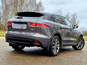 Sarkans Jaguar F-Pace 2016 Tauragė, ar dzinēja tilpumu 2.00 L un nobraukumu 185 tūkst. km par 8999 €, foto 5 vietnē AUTOMOTO.COM.LV