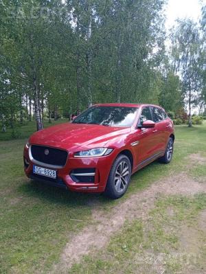 Sarkans Jaguar F-Pace 2016 Daugavpils, ar dzinēja tilpumu 2.00 L un nobraukumu 171 tūkst. km par 13700 €, foto 4 vietnē AUTOMOTO.COM.LV