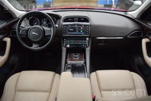 Red Jaguar F-Pace 2017 in Riga, with an engine capacity of 2.00 L and mileage of 106 thousand km for 14500 €, photo 5 on AUTOMOTO.COM.LV