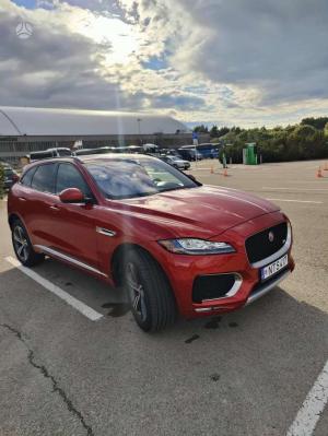 Sarkans Jaguar F-Pace 2017 Šauļi, ar dzinēja tilpumu 3.00 L un nobraukumu 137 tūkst. km par 20000 €, foto 3 vietnē AUTOMOTO.COM.LV