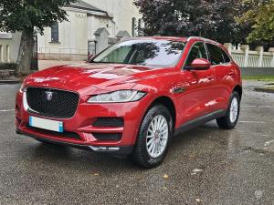 Sarkans Jaguar F-Pace 2017 Tauragė, ar dzinēja tilpumu 2.00 L un nobraukumu 120 tūkst. km par 10900 €, foto 4 vietnē AUTOMOTO.COM.LV