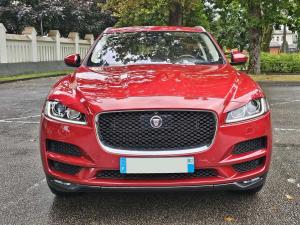 Sarkans Jaguar F-Pace 2017 Tauragė, ar dzinēja tilpumu 2.00 L un nobraukumu 120 tūkst. km par 10900 €, foto 5 vietnē AUTOMOTO.COM.LV