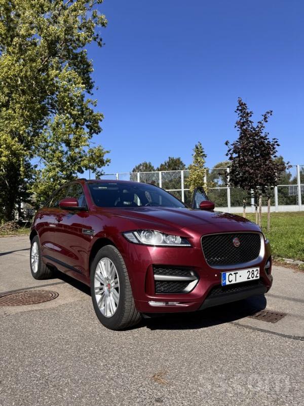 Jaguar F-Pace 2017 Rīga vietnē Sarkans Jaguar F-Pace 2017 Rīga, ar dzinēja tilpumu 2.00 L un nobraukumu 170 tūkst. km par 13500 €, foto 4 vietnē AUTOMOTO.COM.LV