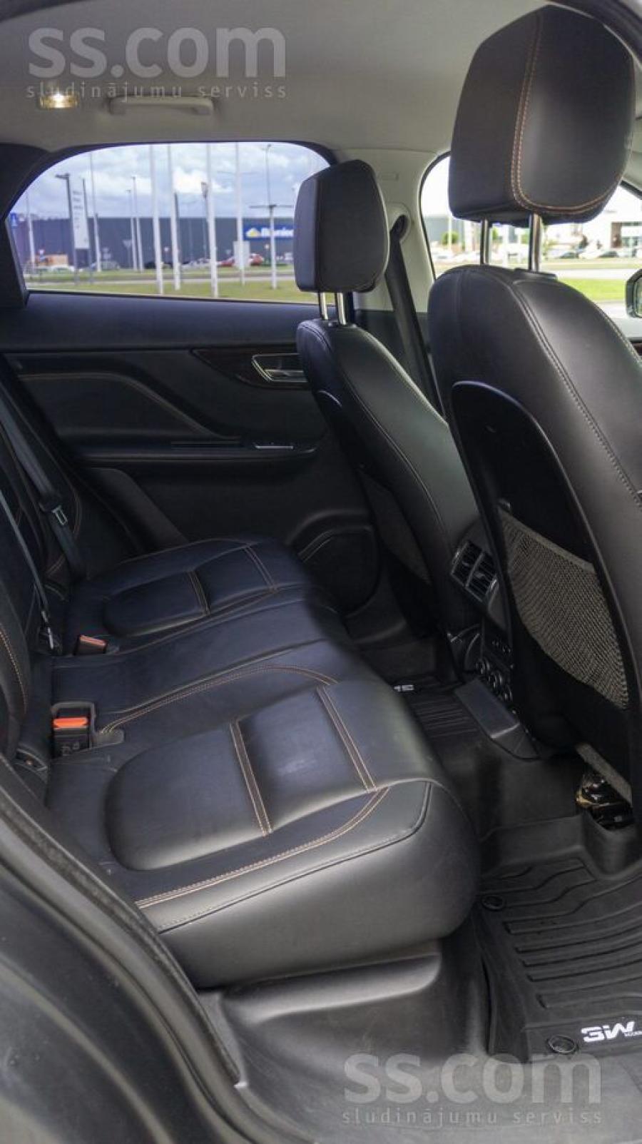 Red Jaguar F-Pace 2018 in Riga, with an engine capacity of 2.00 L and mileage of 170 thousand km for 14590 €, photo 31 on AUTOMOTO.COM.LV