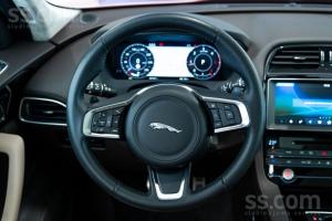 Sarkans Jaguar F-Pace 2019 Rīga, ar dzinēja tilpumu 2.00 L un nobraukumu 27 tūkst. km par 19990 €, foto 7 vietnē AUTOMOTO.COM.LV